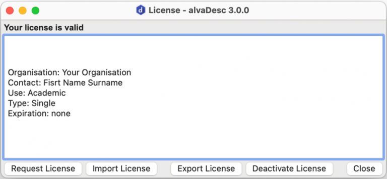 【alvaDesc】インストールとアップデートに関するFAQ | 株式会社アフィニティサイエンス